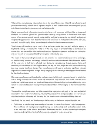 Factory of the future vision 2030 | PDF