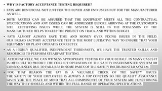 Factory Acceptance Test( FAT).pptx . | PPTX