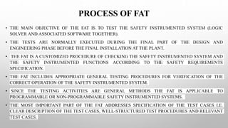 Factory Acceptance Test( FAT).pptx . | PPTX