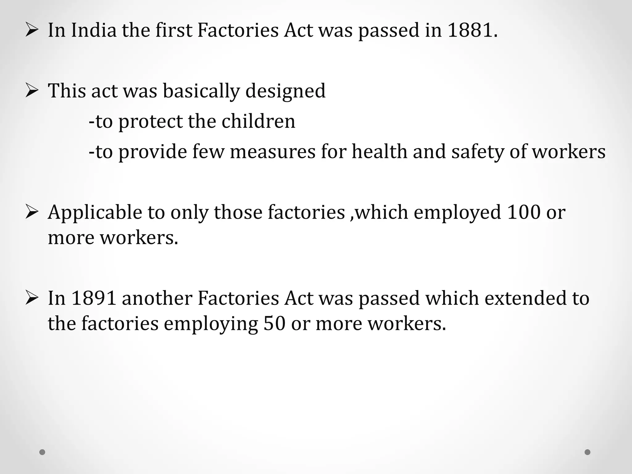 Factory act | PPTX