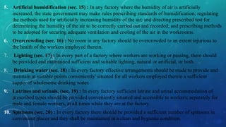 Factory act 1948 | PPTX