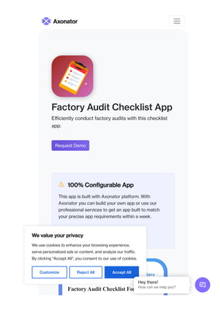 factory audit checklist app 746.pdf1234 | PDF