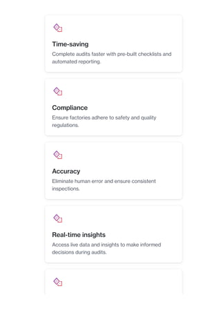 factory audit checklist app 746.pdf1234 | PDF