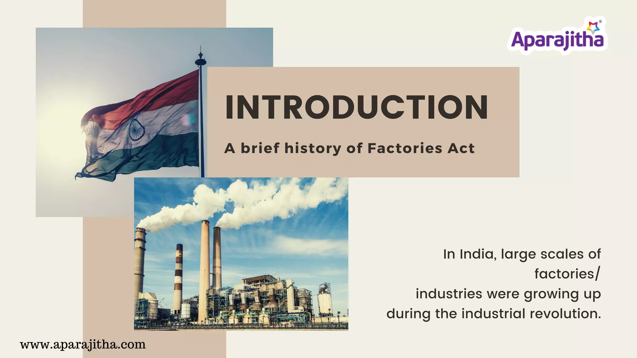 Factory compliance | Labour Law Compliance | Checklist | Aparajitha | PPT Factory compliance | Labour Law Compliance | Checklist | Aparajitha | PPT