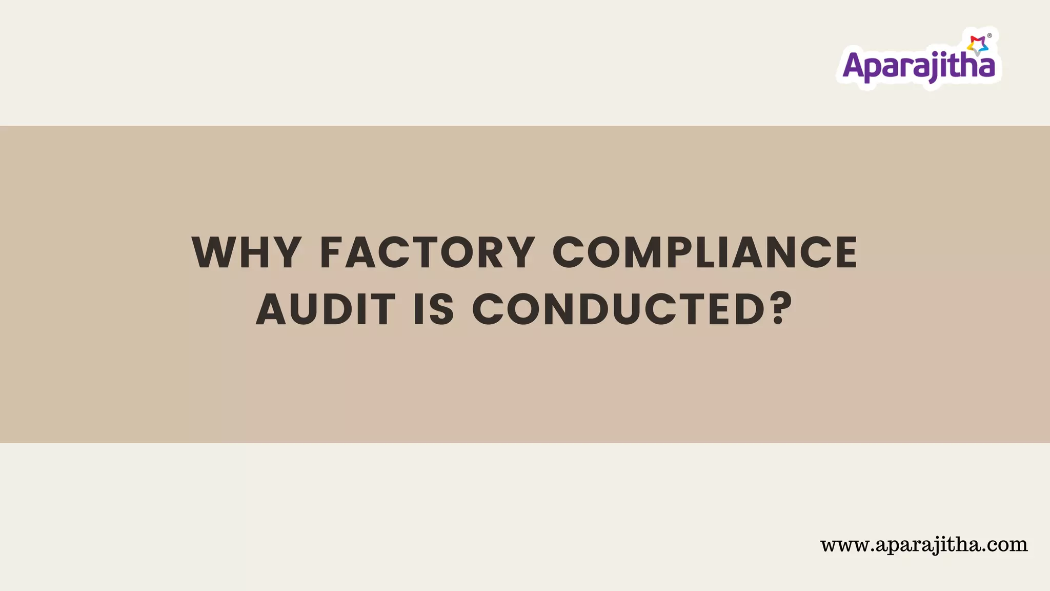 Factory compliance | Labour Law Compliance | Checklist | Aparajitha | PDF