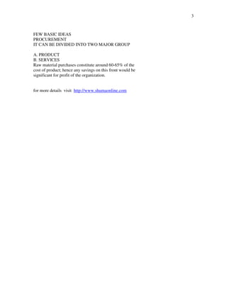Factory cost reduction strategies | PDF