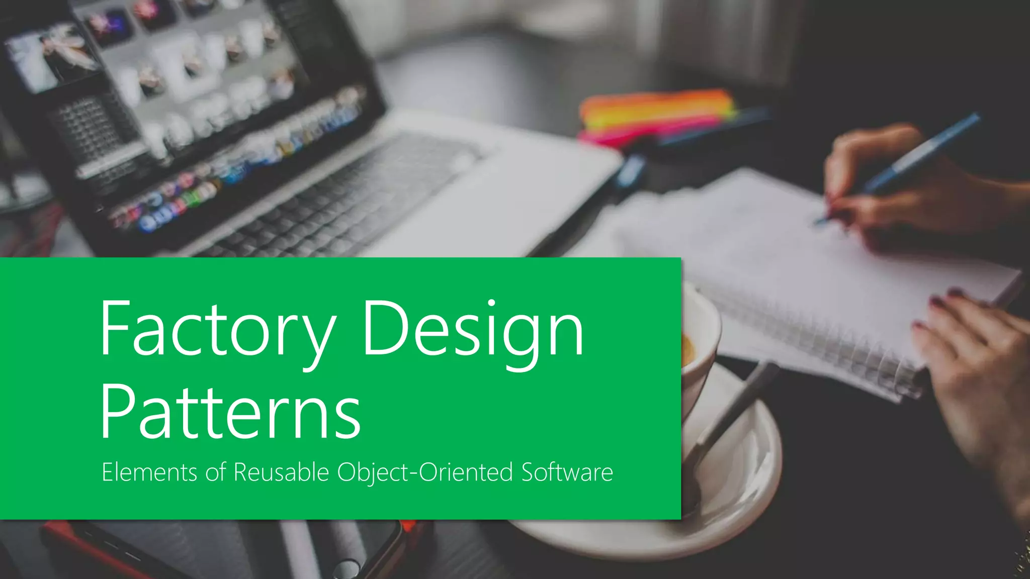 Factory Design Pattern | PPTX
