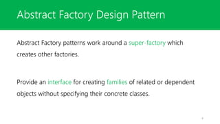 Factory Design Pattern | PPTX