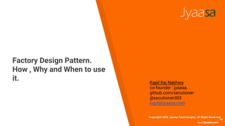 Factory Design Pattern | PPT