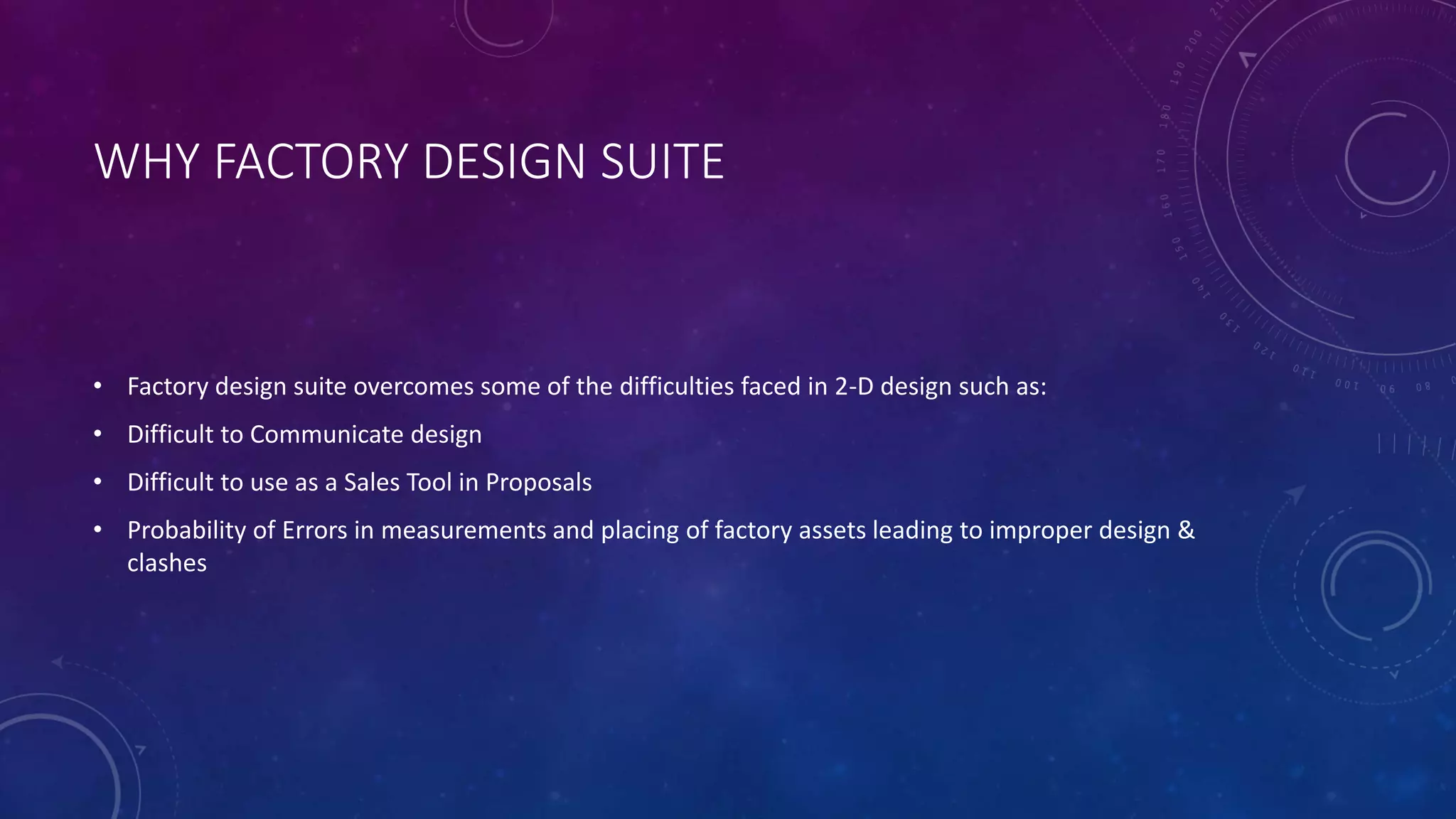 Factory design suite | PPTX