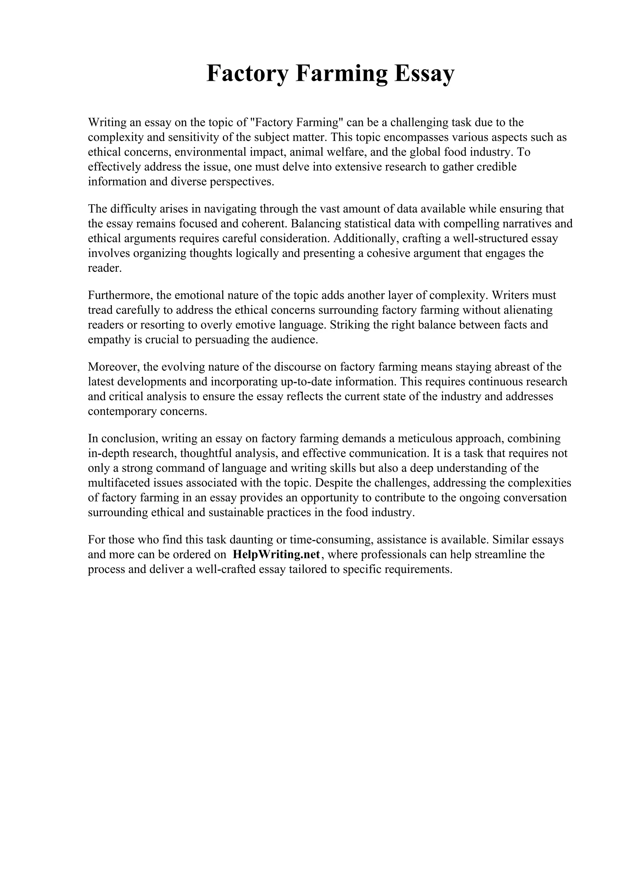 Factory Farming Essay.pdf