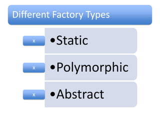 Factory in python | PPTX