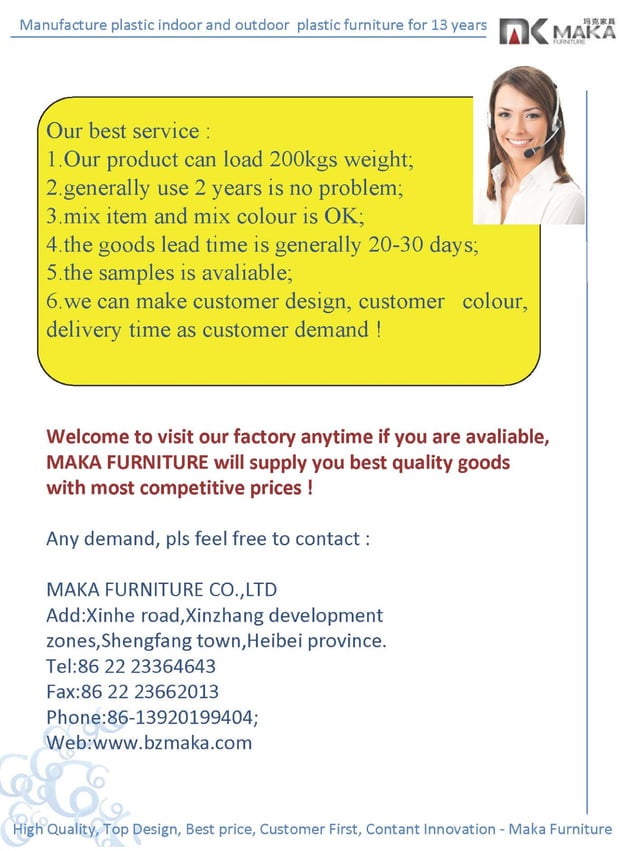 Factory introduction --- maka furniture | PDF