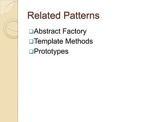 Factory Method Pattern | PPTX