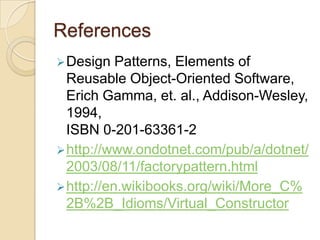 Factory Method Pattern | PPTX