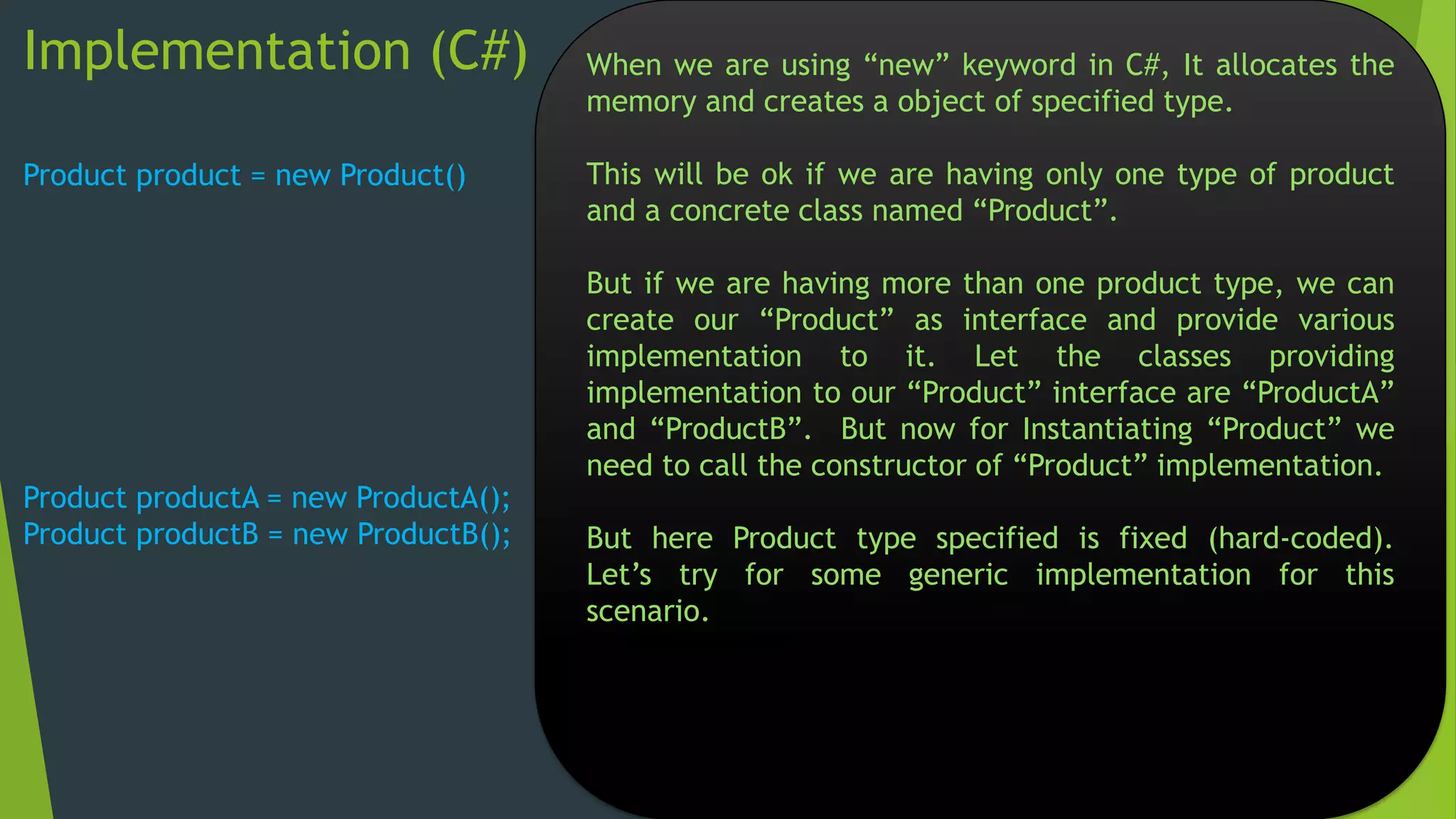 Factory method pattern (Virtual Constructor) | PDF | Programming Languages | Computing