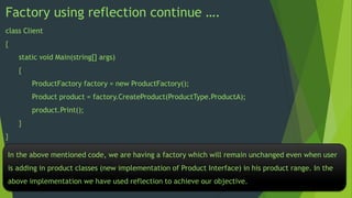 Factory method pattern (Virtual Constructor) | PDF | Programming Languages | Computing