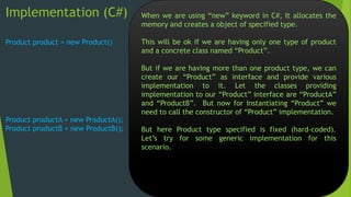Factory method pattern (Virtual Constructor) | PDF | Programming ...