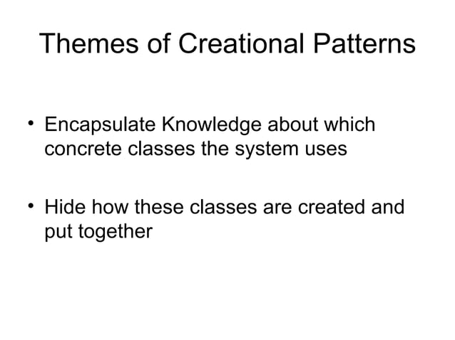 Factory Method Pattern Ppt 