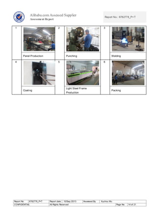 AMJHOUSE Factory report from alibaba | PDF