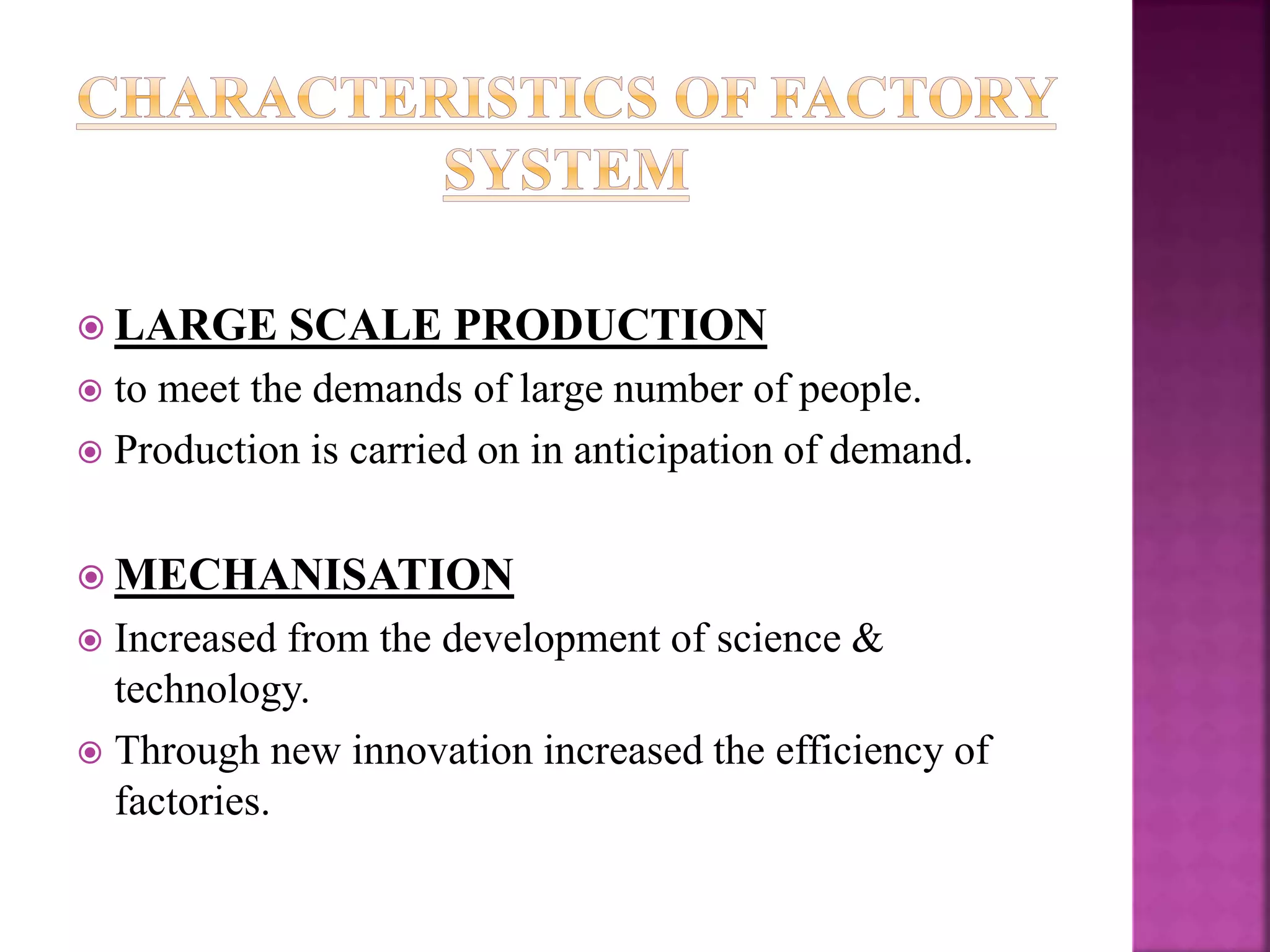 Factory system (industrial revolution) | PPTX