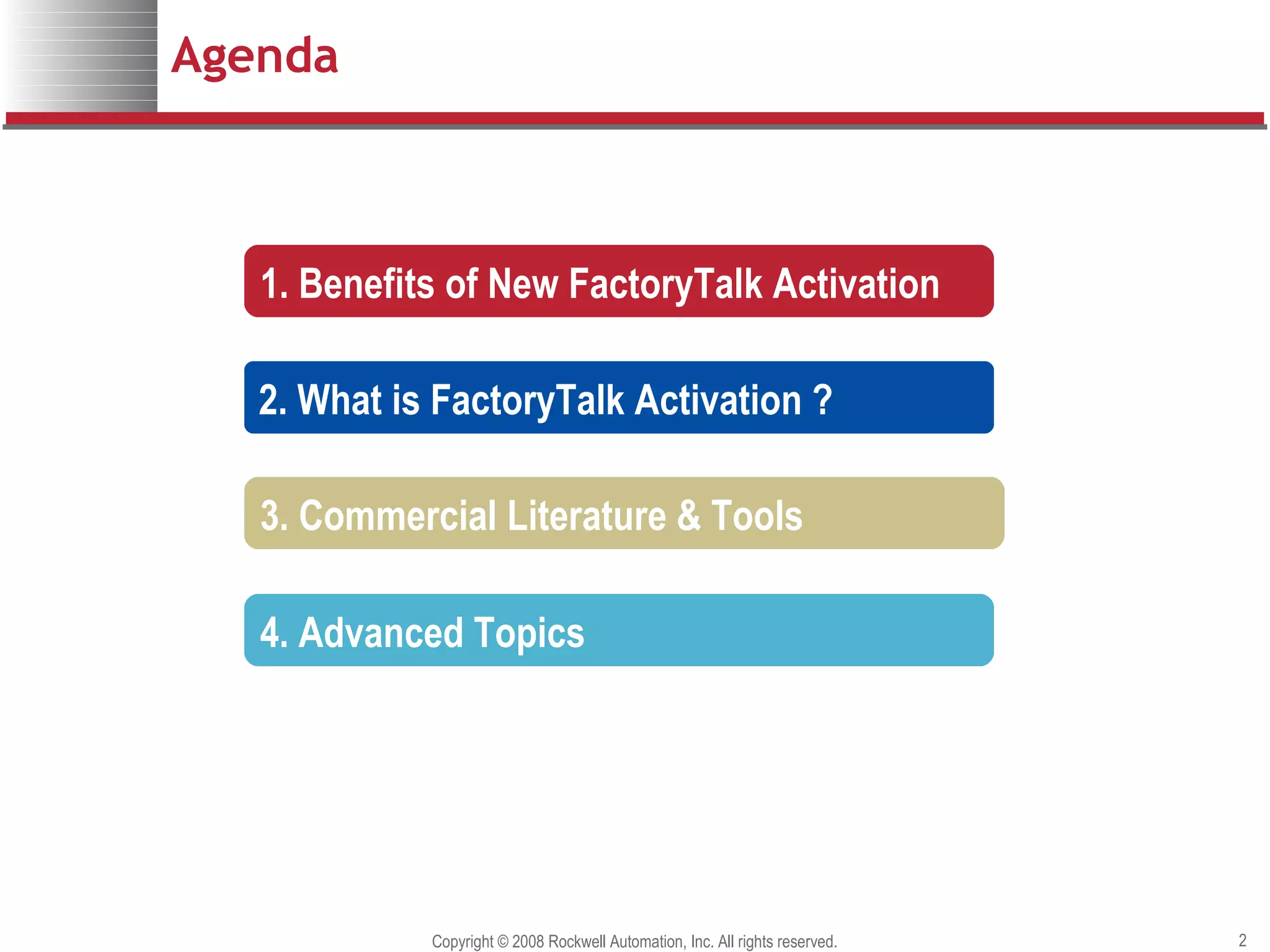Factory talk activation customer | PPT