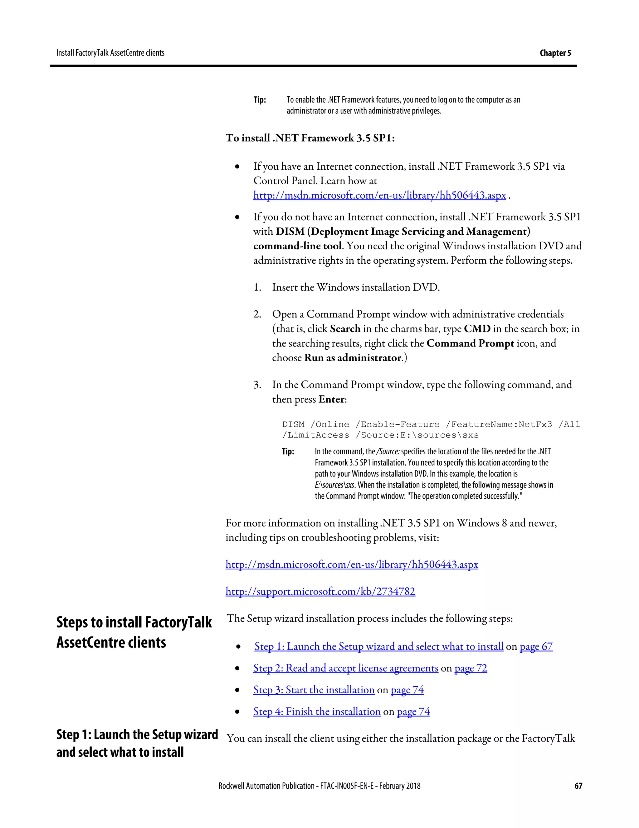 Factory talk assetcentre installation guide | PDF