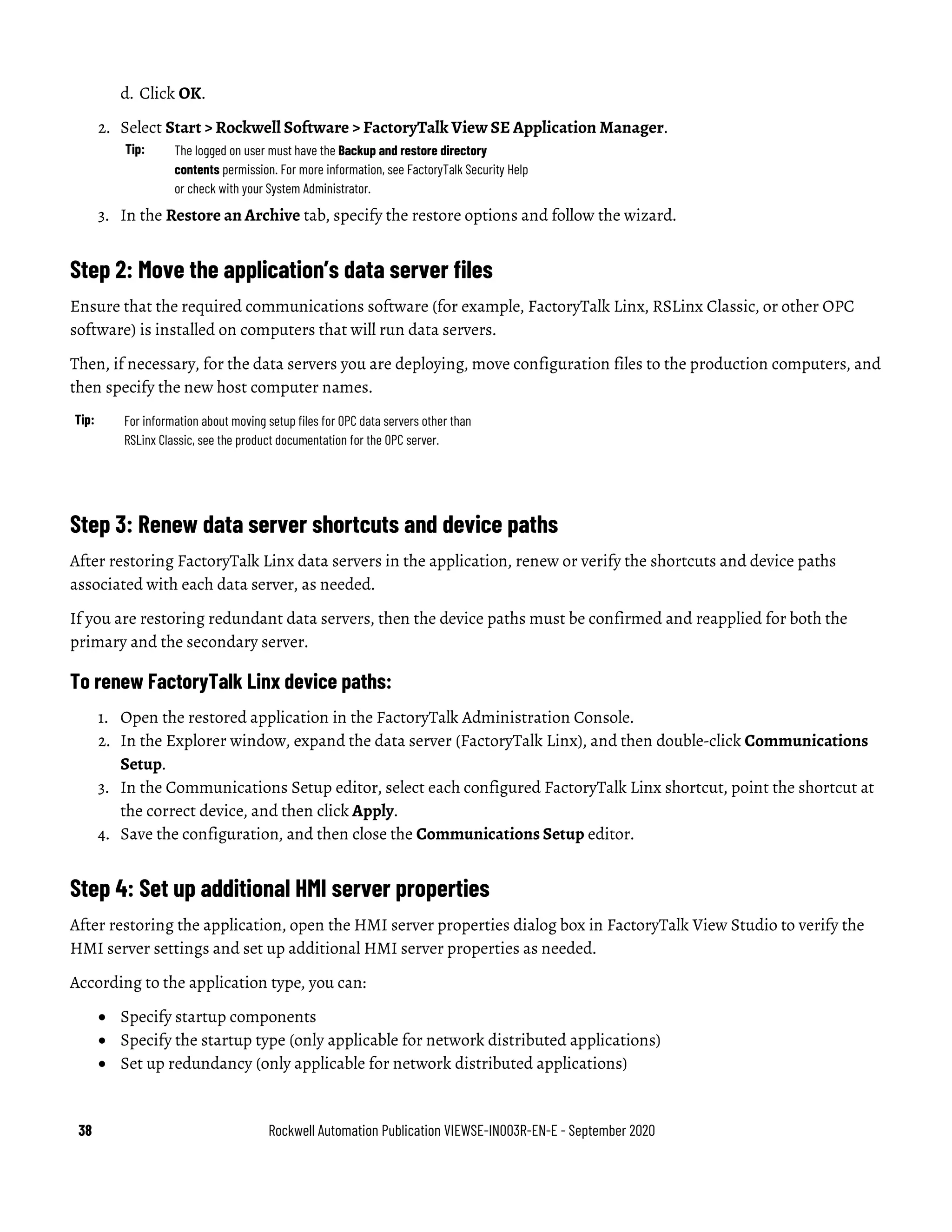 FactoryTalk View Site User Installation Guide | PDF