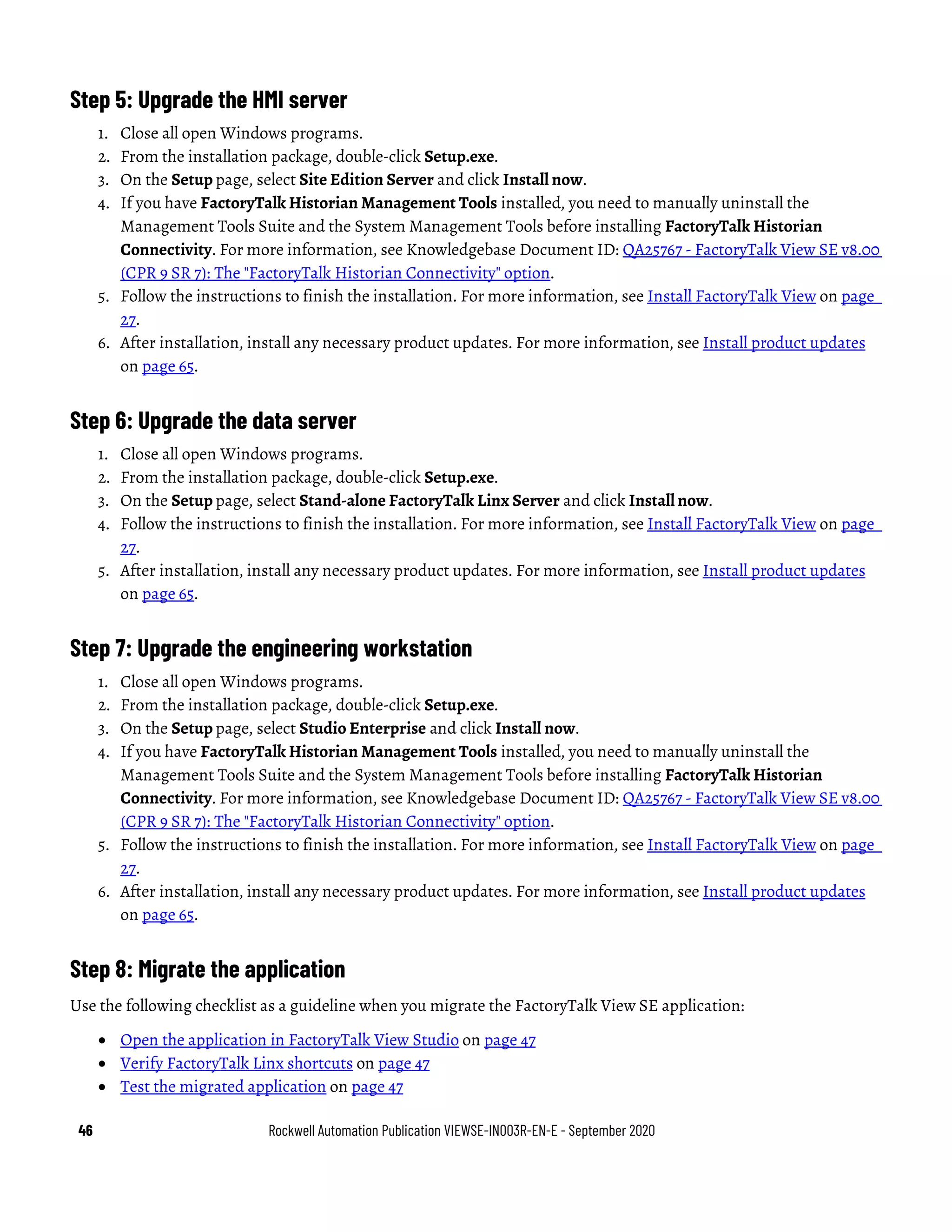 FactoryTalk View Site User Installation Guide | PDF | Operating Systems | Computer Software and ...