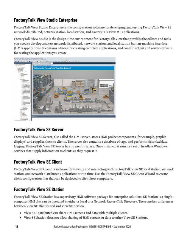 FactoryTalk View Site User Installation Guide | PDF | Operating Systems | Computer Software and ...