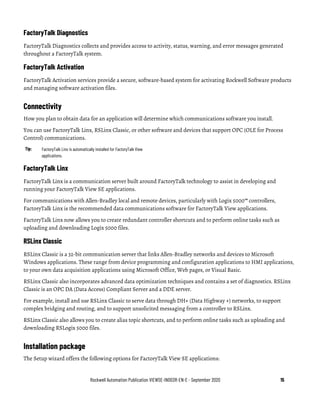 FactoryTalk View Site User Installation Guide | PDF
