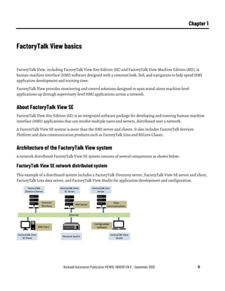 FactoryTalk View Site User Installation Guide | PDF