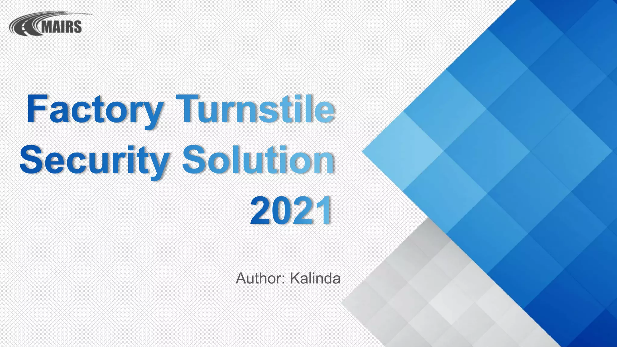 Factory turnstile - Mairsturnstile.com