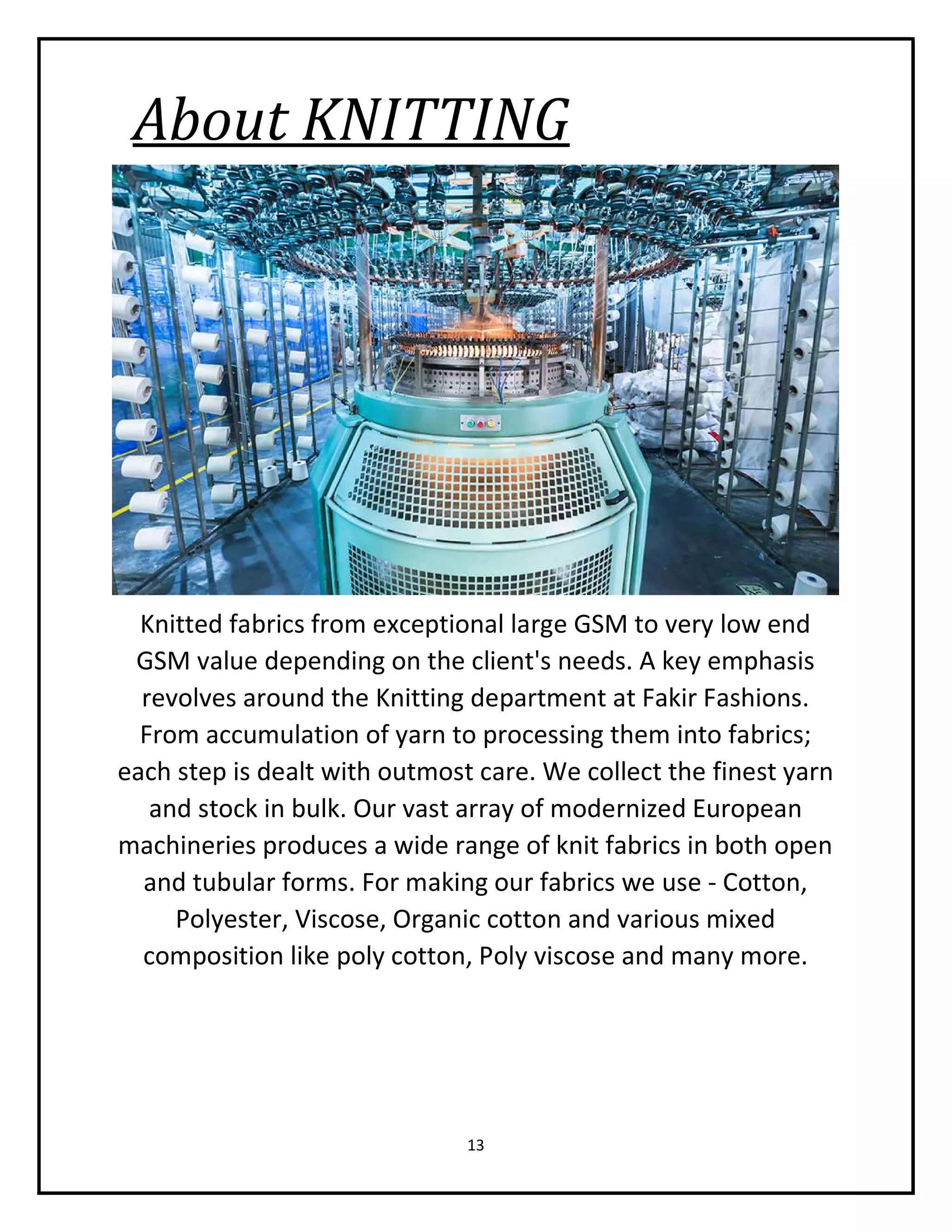 Factory Visit Report | PDF