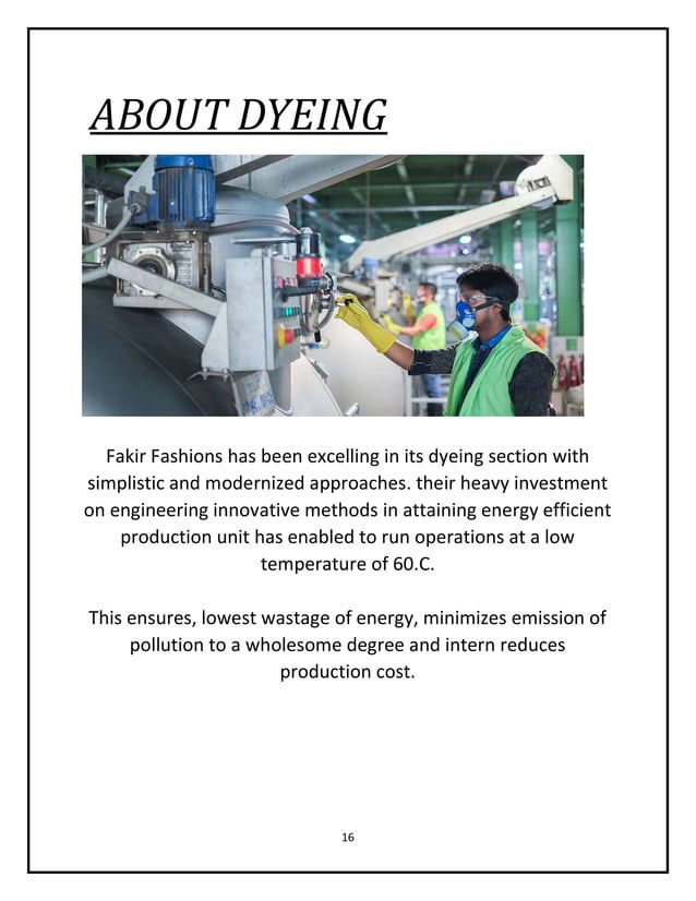Factory Visit Report | PDF