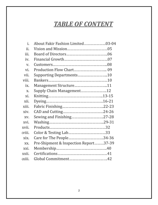 Factory Visit Report | PDF