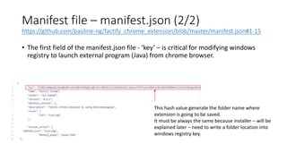 FactPub Chrome Extension - Developer's Guide - | PPT
