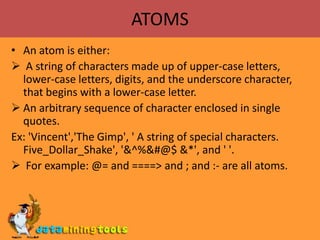 PROLOG: Fact Roles And Queries In Prolog | PPTX