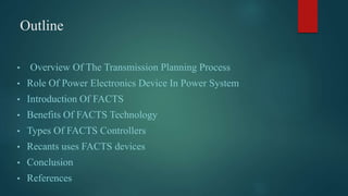 FACTS Controller. | PPTX