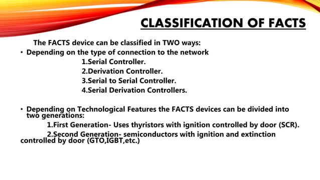 Presentation On Fact Device | PPT
