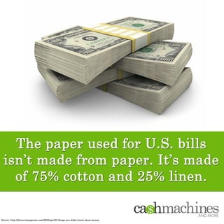 15 Interesting Facts About Money | PDF