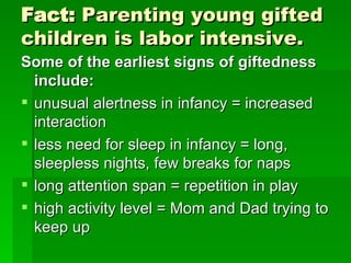 Facts and Myths of Gifted Children | PPT