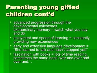 Facts and Myths of Gifted Children | PPT