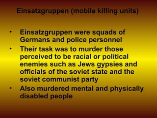 Facts And Torture Methods During Holocaust | PPT