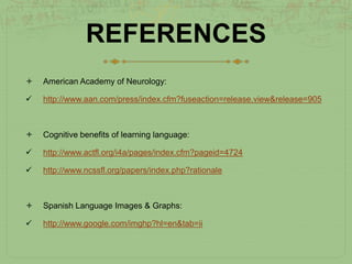 Facts why to learn another language (presentation) 2 | PPTX