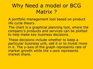 BCG Matrix presentation | PPT