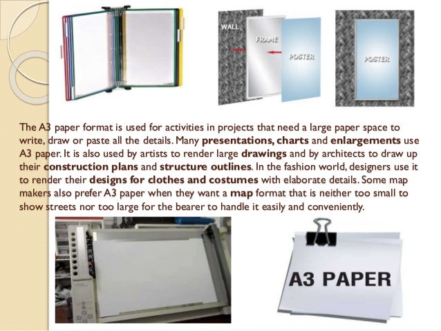 Facts about a3 paper