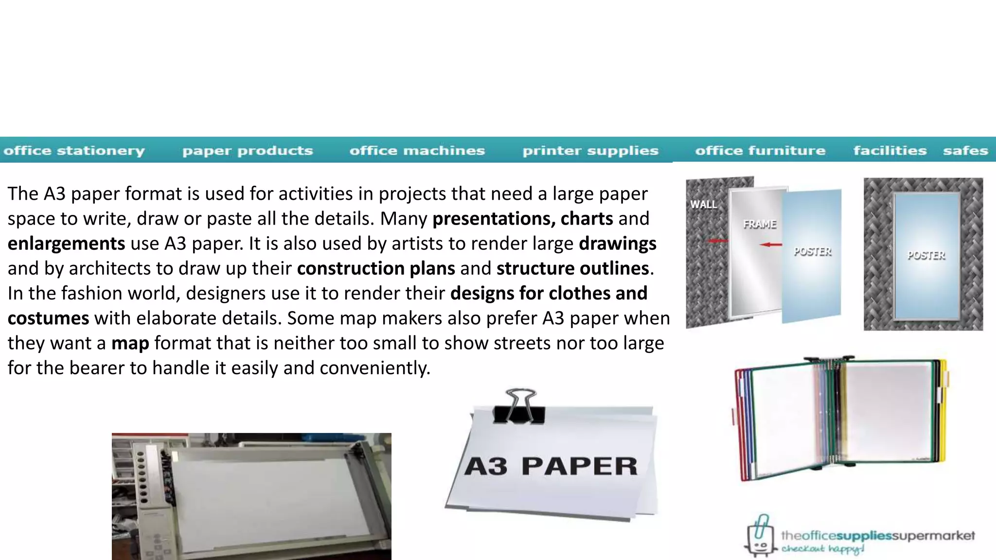 Facts about a3 paper | PPTX | Desktop Publishing | Computer Software ...