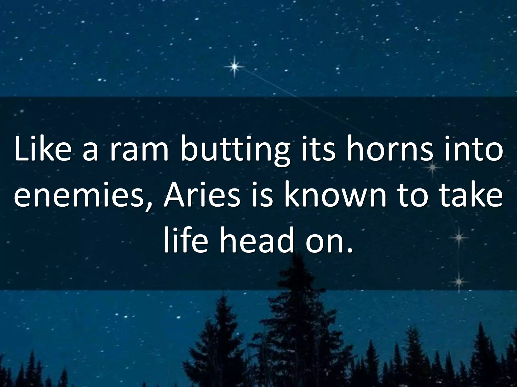 Facts About Aries | PPTX | Astrology | Religion & Spirituality