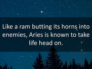 Facts About Aries | PPT